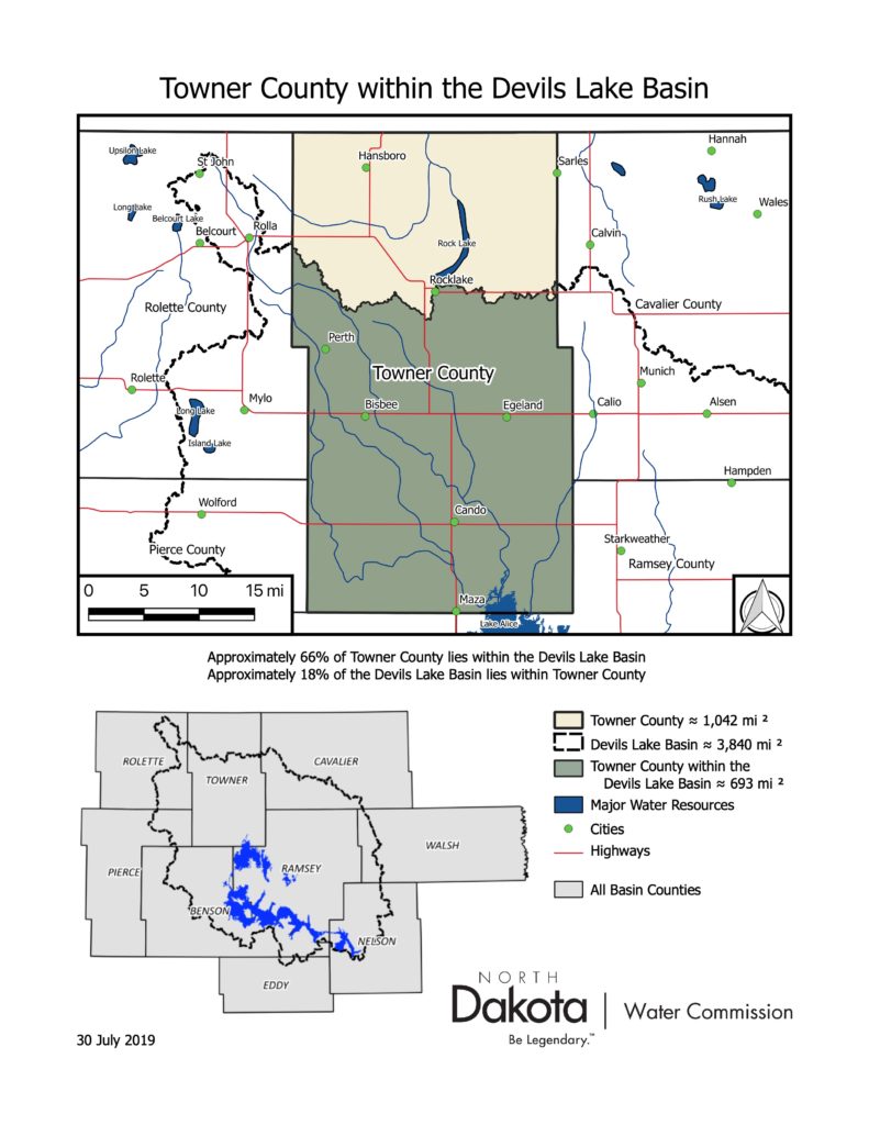 Maps | Devils Lake Basin Joint Water Resources Board